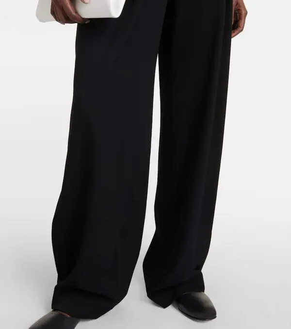FFORME Faye High-rise Wool Wide-leg Pants