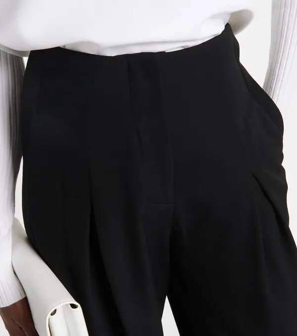 FFORME Faye High-rise Wool Wide-leg Pants