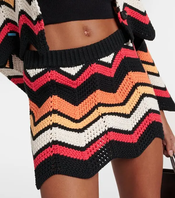 Alanui Kaleidoscopic Mini Skirt - Multicoloured