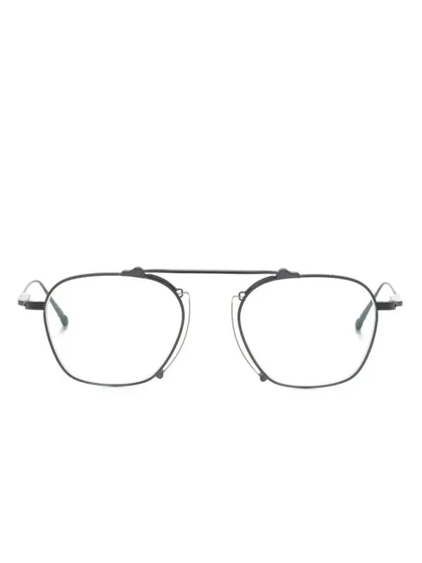 Matsuda Round-frame Glasses - Grey
