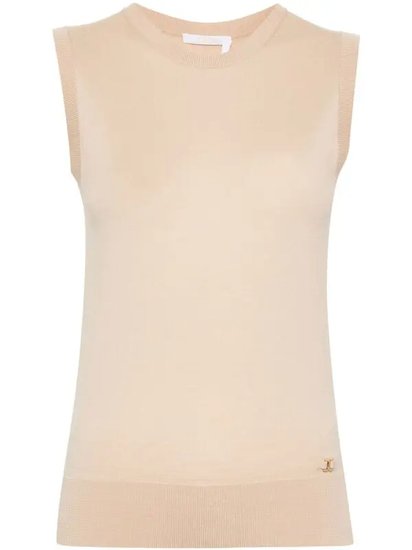 Chloé Sleeveless Wool Jumper