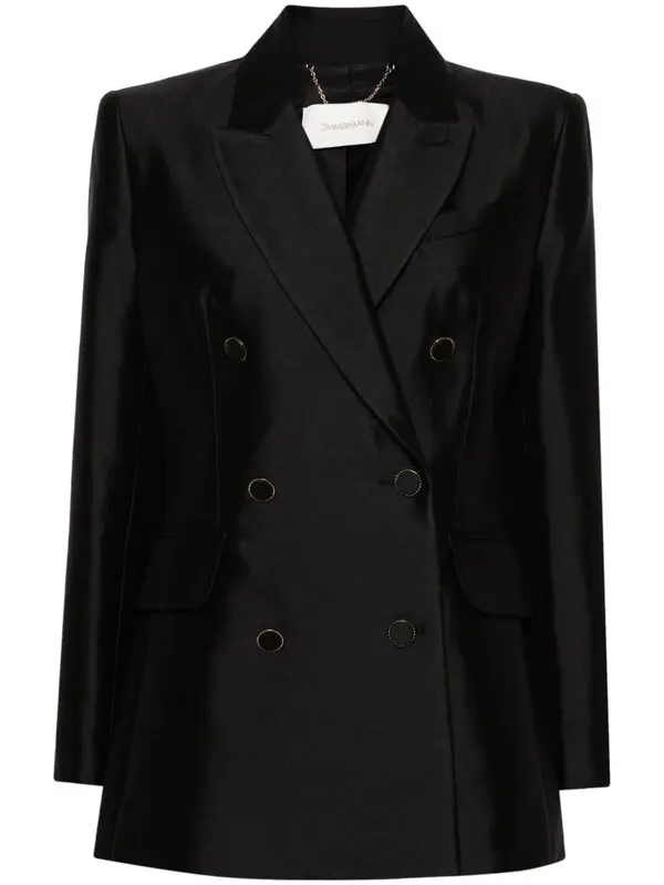 Zimmermann Luminosity Double-breasted Blazer