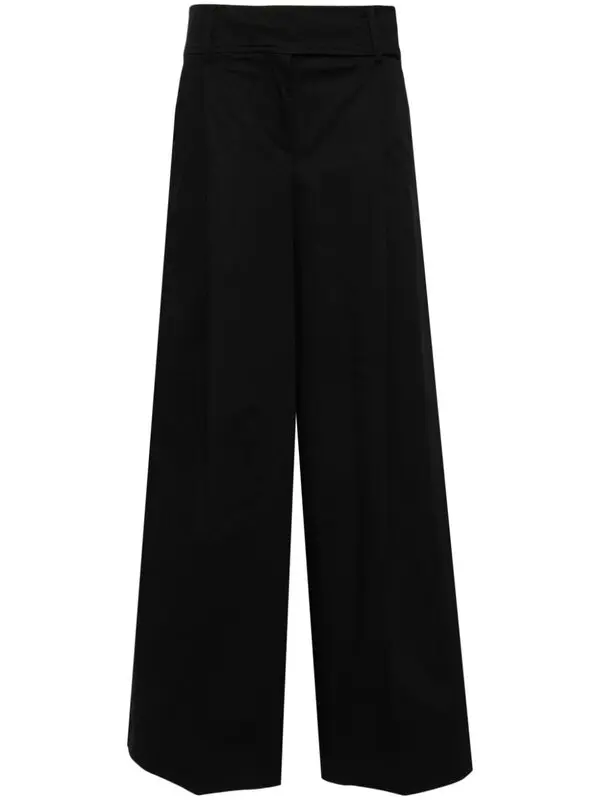 Pinko High-waisted Wide-leg Trousers