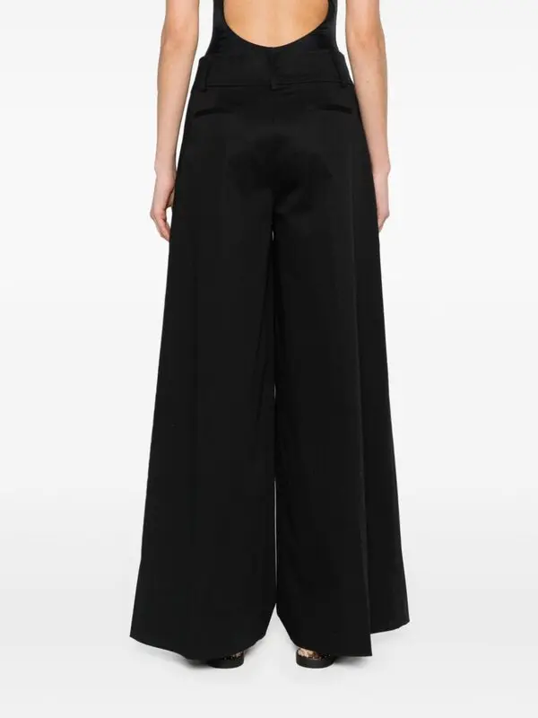 Pinko High-waisted Wide-leg Trousers