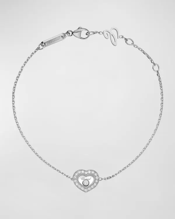 Chopard Happy Diamond Icons Bracelet - White Gold
