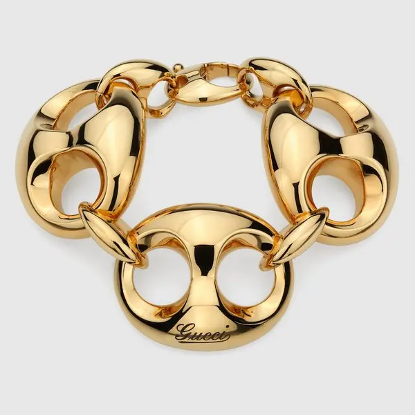 Gucci Marina Chain Bracelet - Gold-toned Metal