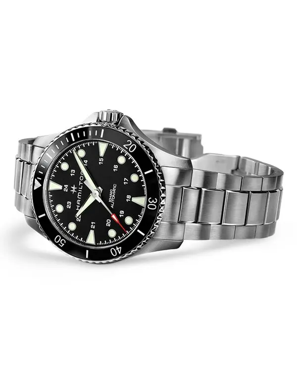 Hamilton Scuba Khaki Field Watch - Black/silver