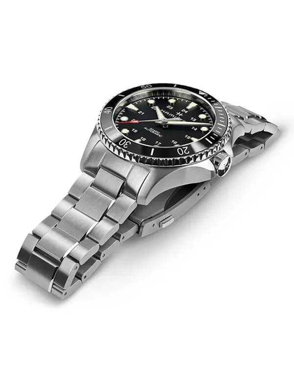 Hamilton Scuba Khaki Field Watch - Black/silver