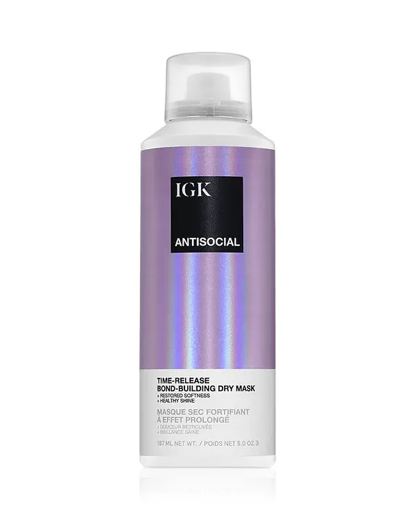 IGK Antisocial Time-release Bond-building Dry Mask 5 Oz - No Color