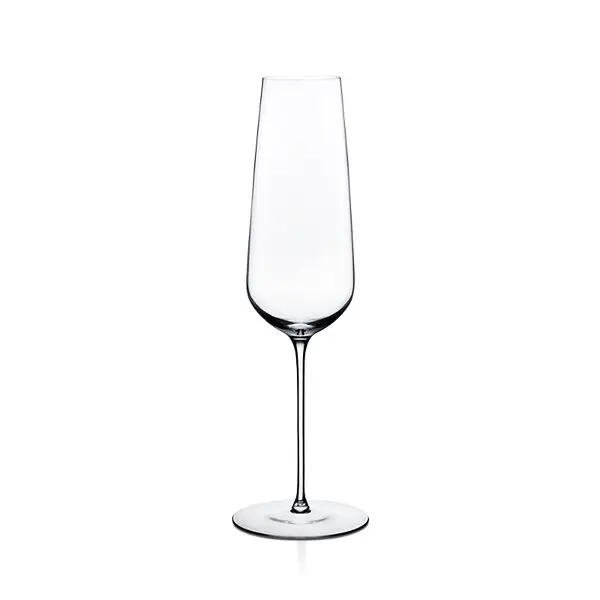 NUDE GLASS Stem Zero Flute Champagne Glass - No Color