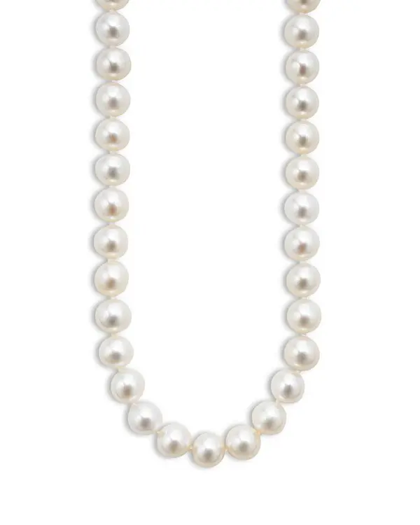 Lagos 18k Yellow Gold & Sterling Silver Pearl Necklace - White