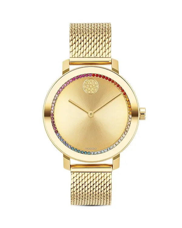 Movado Bold Mesh Bracelet Watch, 34mm