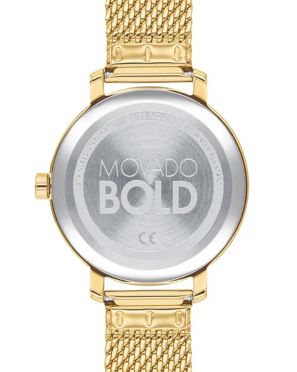 Movado Bold Mesh Bracelet Watch, 34mm