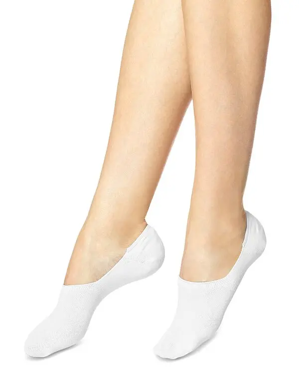 Hue No Show Liner Socks - White