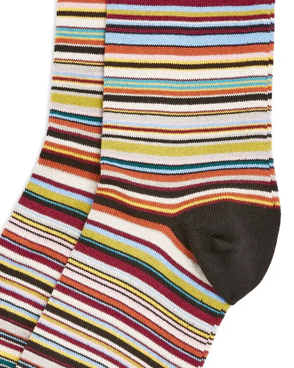Paul Smith Signature Stripe Crew Socks - Multi