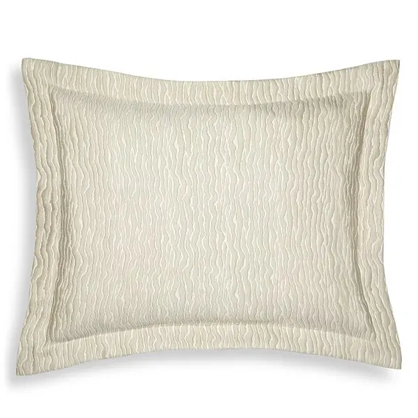 SFERRA Ondate Boudoir Sham - Dark Khaki
