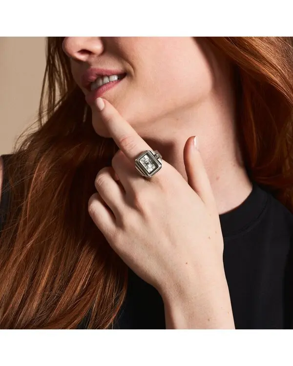 Fossil Raquel Ring Watch - Silver