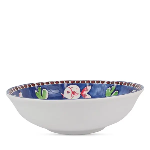 VIETRI Melamine Campagna Large Serving Bowl - Pesce