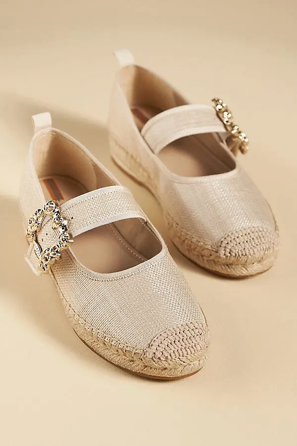 Sam Edelman Maddy Mary Jane Espadrille Flats
