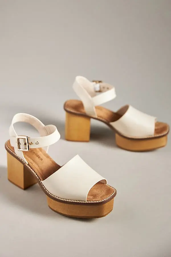 KELSI DAGGER BROOKLYN Platform Sandals - White