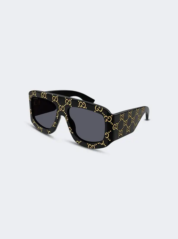 Gucci Street Shield Pilot Sunglasses