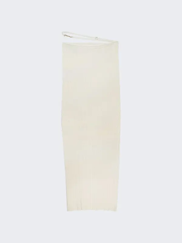 Jacquemus La Jupe Pralu Skirt - White