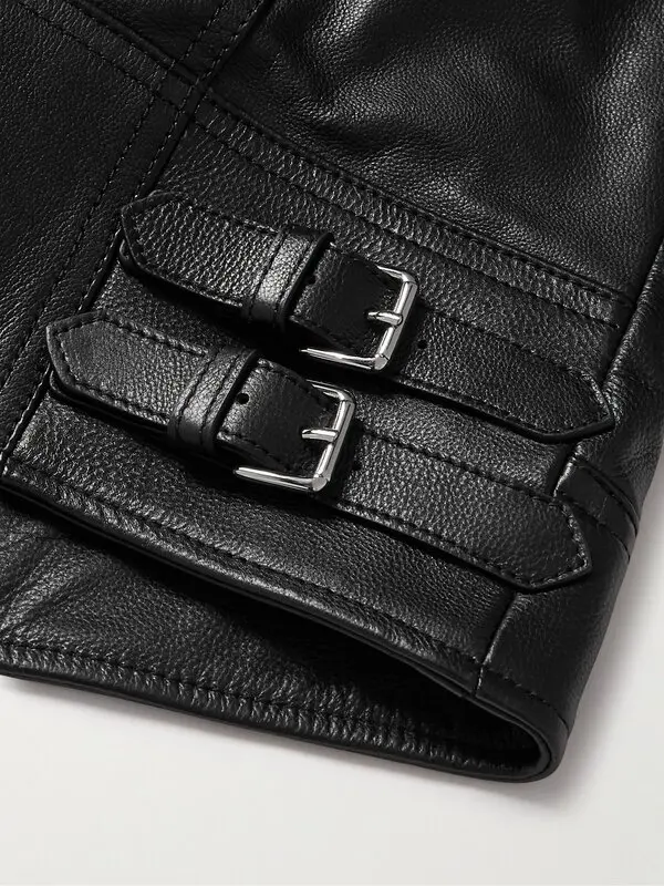TOM FORD Full-grain Leather Biker Jacket