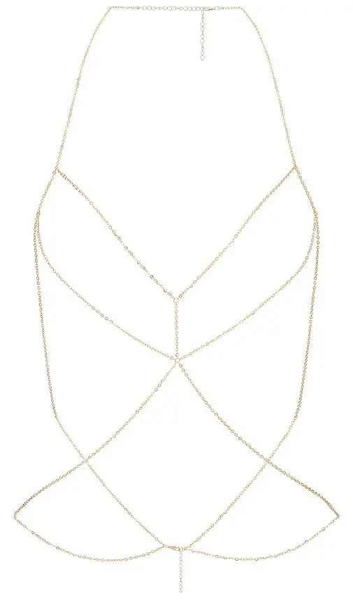 PETIT MOMENTS Lightning Body Chain - Gold