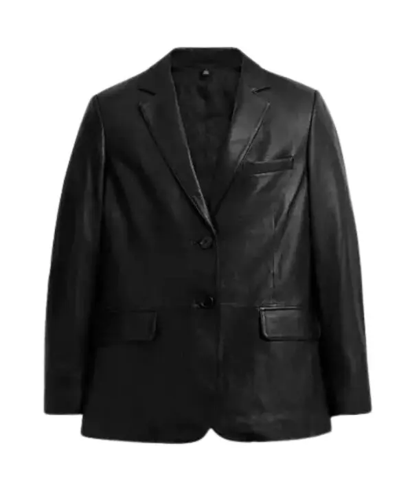 COACH Leather Blazer