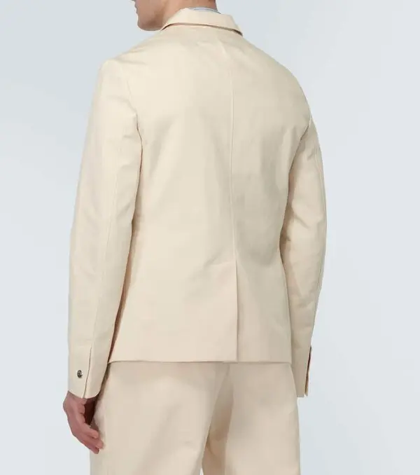 Jacquemus La Veste Jean Cotton And Linen Blazer