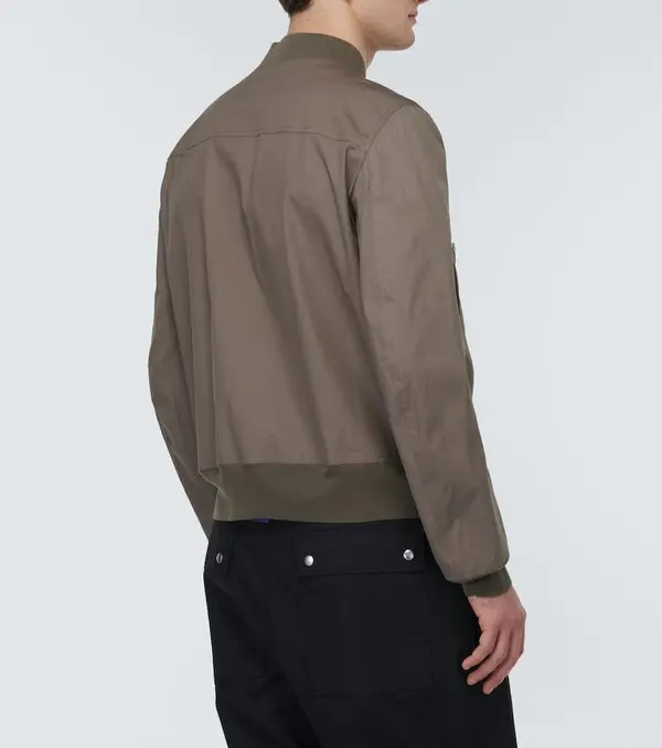 Rick Owens Bauhaus Flight Bomber Jacket - Brown