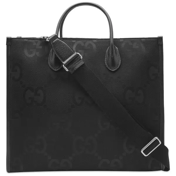 Gucci Jumbo Gg Canvas Tote Bag