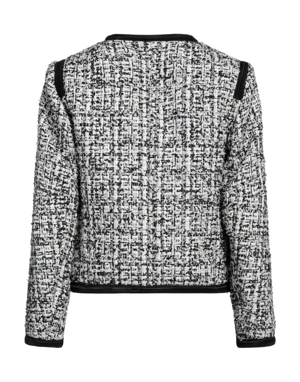 Sandro Tweed Lamé Blazer