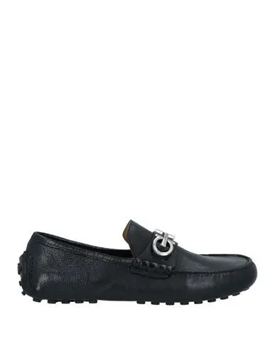 FERRAGAMO Loafers In Leather - Black