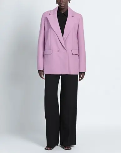 Maje Woven Double-breasted Blazer