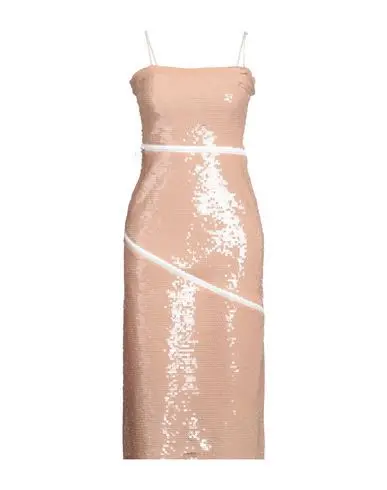 Sequined Tulle Midi Dress