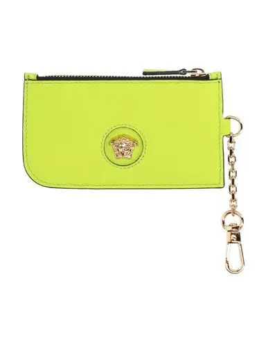 Versace Cardholder Lime Calfskin - Green