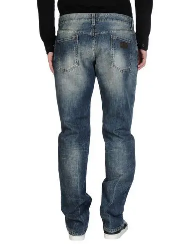 Dolce & Gabbana Cotton Straight-leg Jeans - Blue