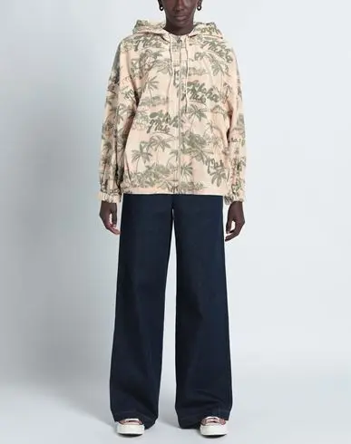 Maje Hawaiian-print Hooded Jacket