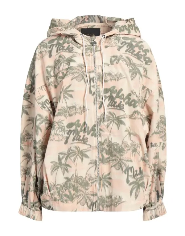Maje Hawaiian-print Hooded Jacket