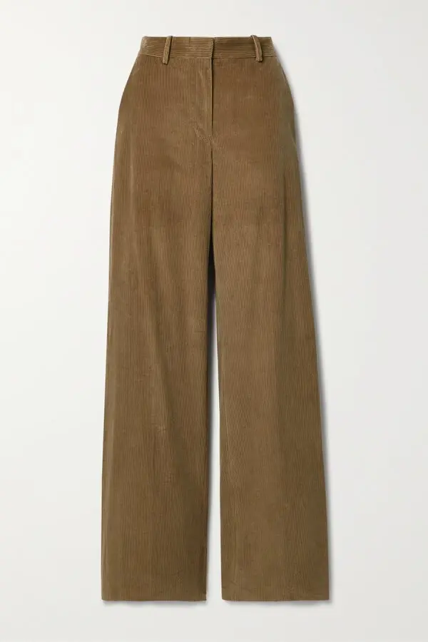 Veronica De Piante Anya Cotton-corduroy Pants