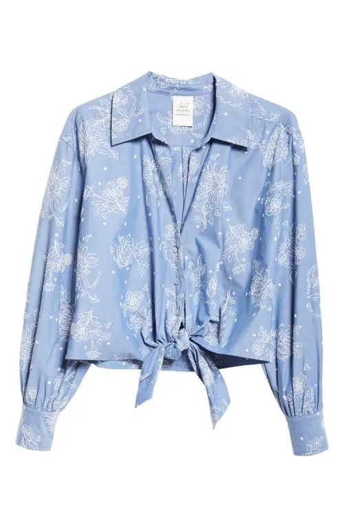 Cinq À Sept Abrielle Tie-hem Shirt