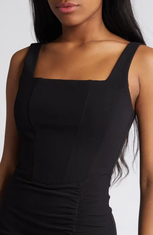 LOVE, NICKIE LEW Sleeveless Gown With Slit