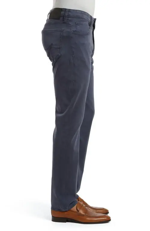 34 Heritage Courage Straight Leg Twill Pants - Dark Denim Twill