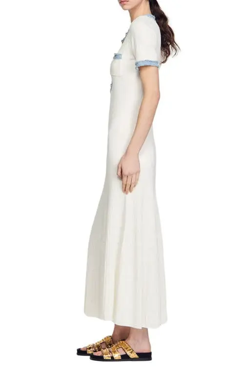 sandro alecia ribbed midi dress Sandro | Dresses | Alecia Ribbed Midi Dress
