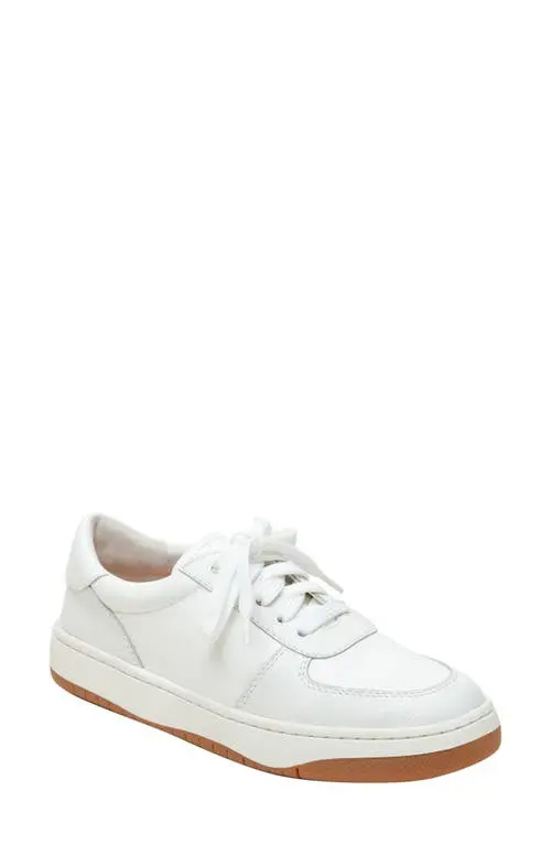 Linea Paolo Krista Leather Sneakers - Eggshell