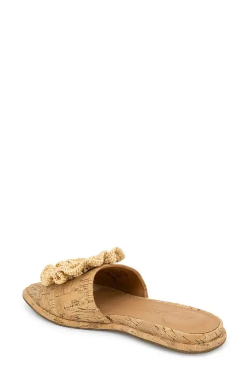 Gentle Souls By Kenneth Cole Lucy Slide Sandal - Natural Cork