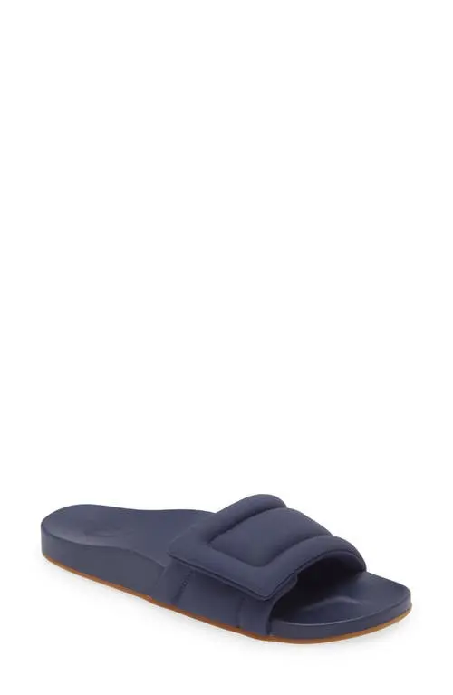 Olukai Sunbeam Slide Sandal - Navy/navy