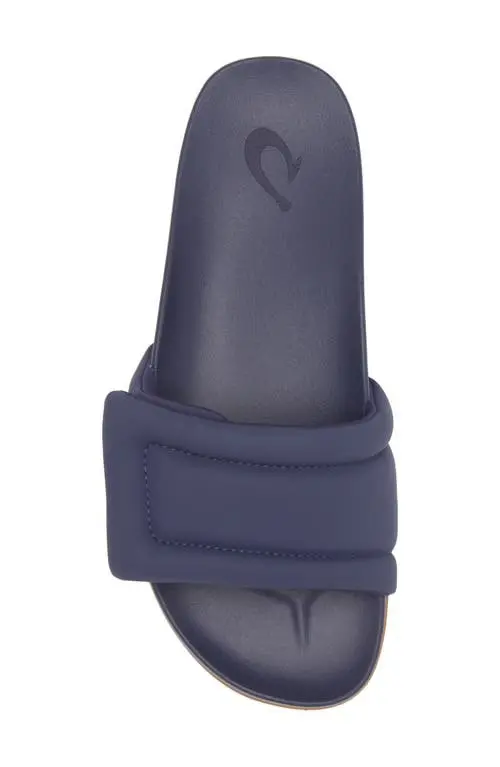 Olukai Sunbeam Slide Sandal - Navy/navy