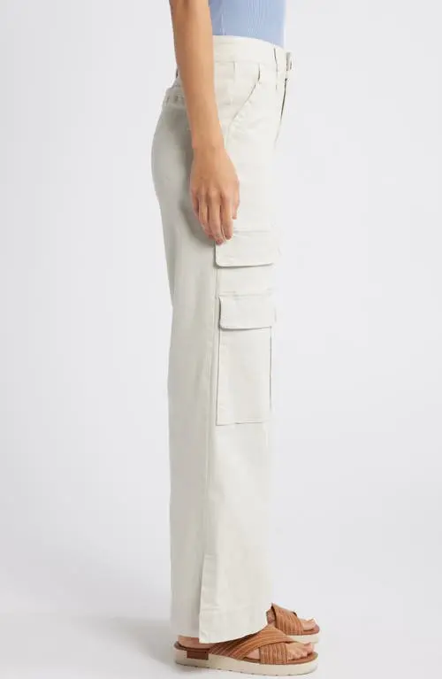 Wit & Wisdom Ab'solution Skyrise Wide Leg Utility Pants - Pale Stone